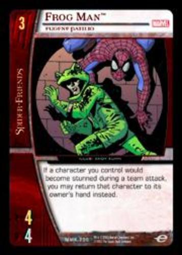 VS System: Frog Man, Eugene Patilio [Played] Marvel Knights TCG CCG ...