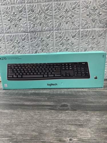 Logitech K270 Wireless Keyboard PC/MAC Includes Unifying Receiver 920 ...