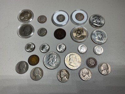 Old vintage Coin Sale/Mixed coin Lot/ SILVER/RARE COINS, very gradable ...