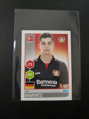 Kai Havertz RC 2017 Topps Bundesliga Sticker #180 *True Rookie | eBay