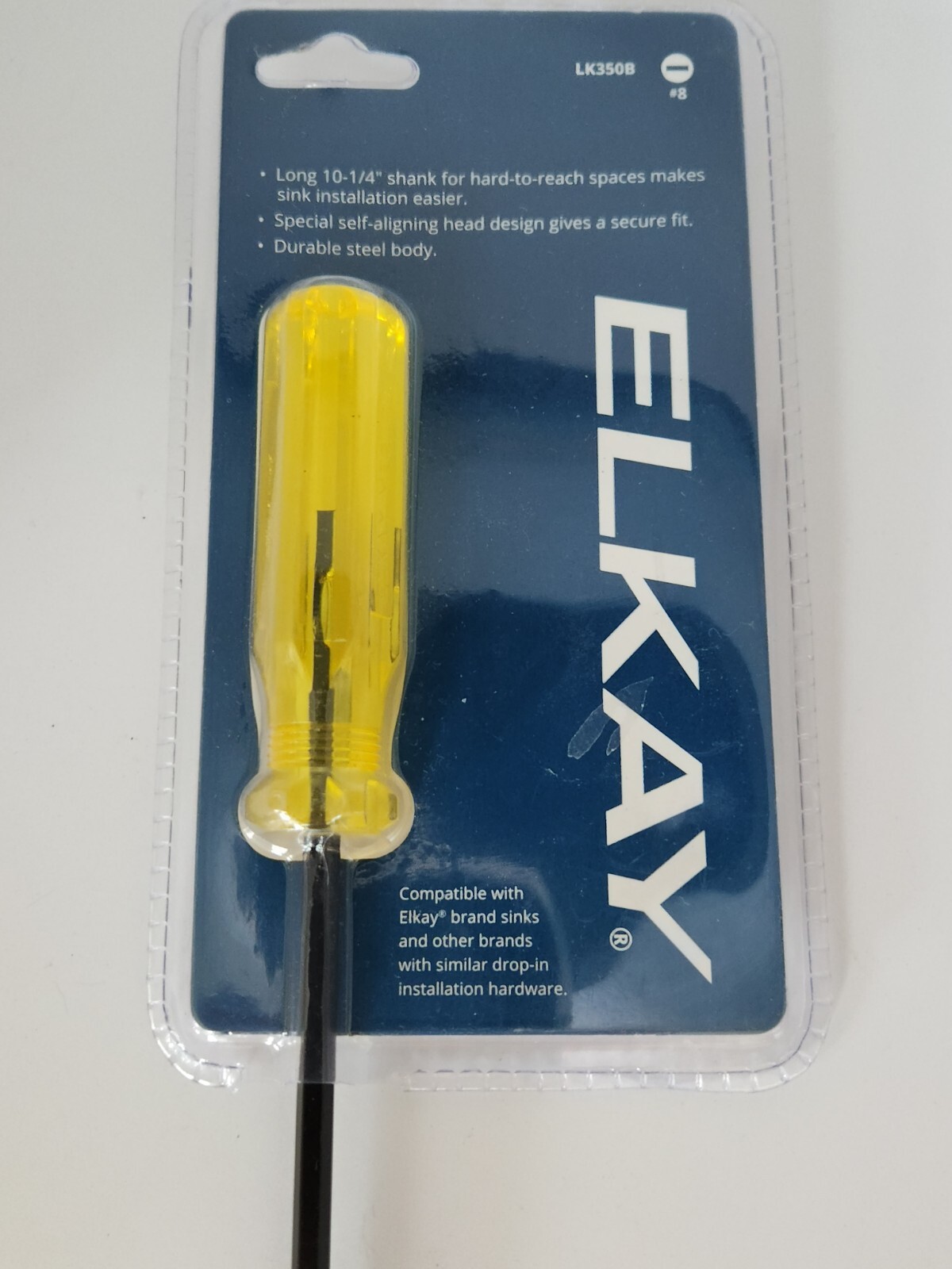 Elkay 10-1/4" Extra Long Sink Clip Screwdriver Self-align Tool. | eBay