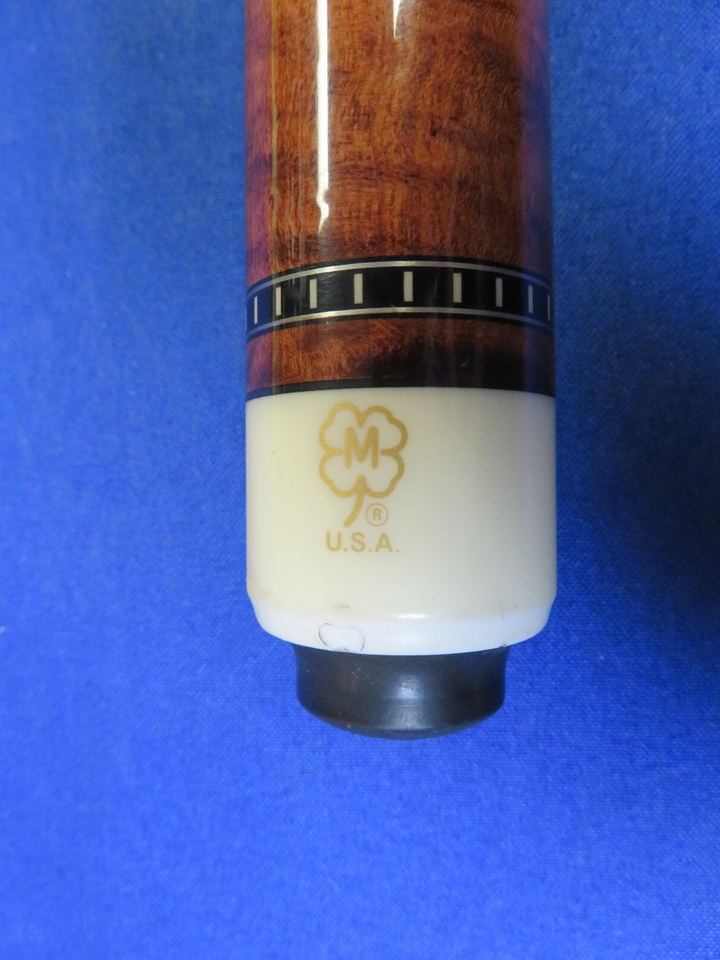 Vintage McDermott G222C3 2015 Cue of the Month Pool Cue*Gold Shamrock ...