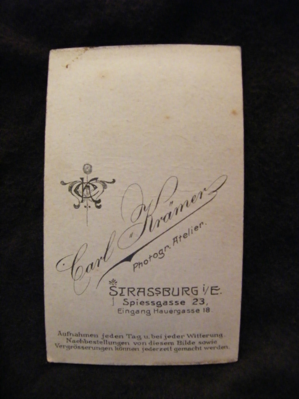 " Photography CDV Woman Carl Kramer Strasbourg 19th Th Century " | eBay