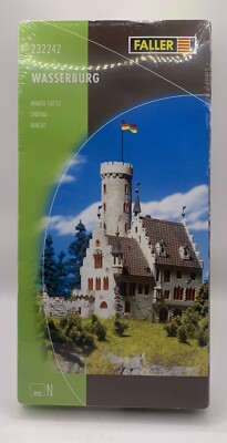 NEW Faller N Scale Building/Structure Kit Classic Medieval Castle w ...
