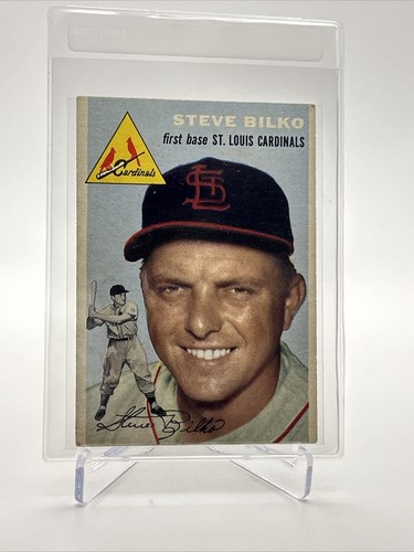 1954 Topps Steve Bilko Baseball Card #116 VG-EX Quality FREE SHIPPING ...