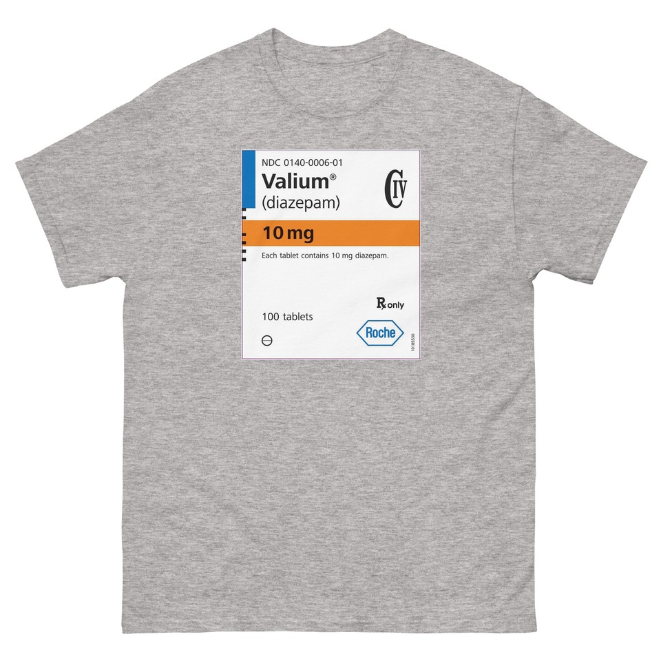 Valium Drug Label Vintage Advertising Unisex T-Shirt | eBay