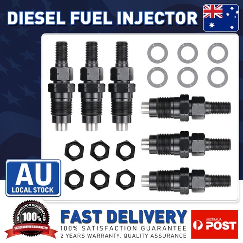 DIESEL FUEL INJECTOR SET FOR NISSAN NAVARA TD27 D21 2.7 LITRE. 2 YR ...