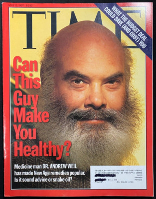 Vintage 1990s TIME Magazine Dr Weil Health Guru, Kennedys, Zaire, May ...