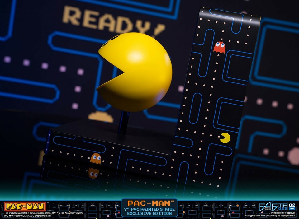 Pacman Pvc Statue Pac-Man 40Th Anniversary F4F First4Figures Namco ...