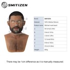 SMITIZEN Realistic Silicone Male Mask With Beard Chest Hair For Cosplay ...