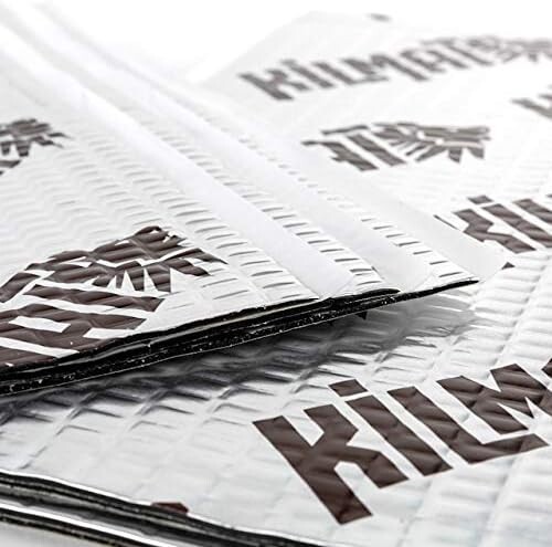 KILMAT 80 Mil 18 Sqft Car Sound Deadening Mat, Butyl Automotive Sound ...