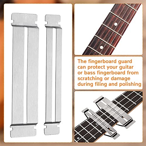 3 Sets Guitar Fret Protector Fingerboard Guards Stainless Steel ...