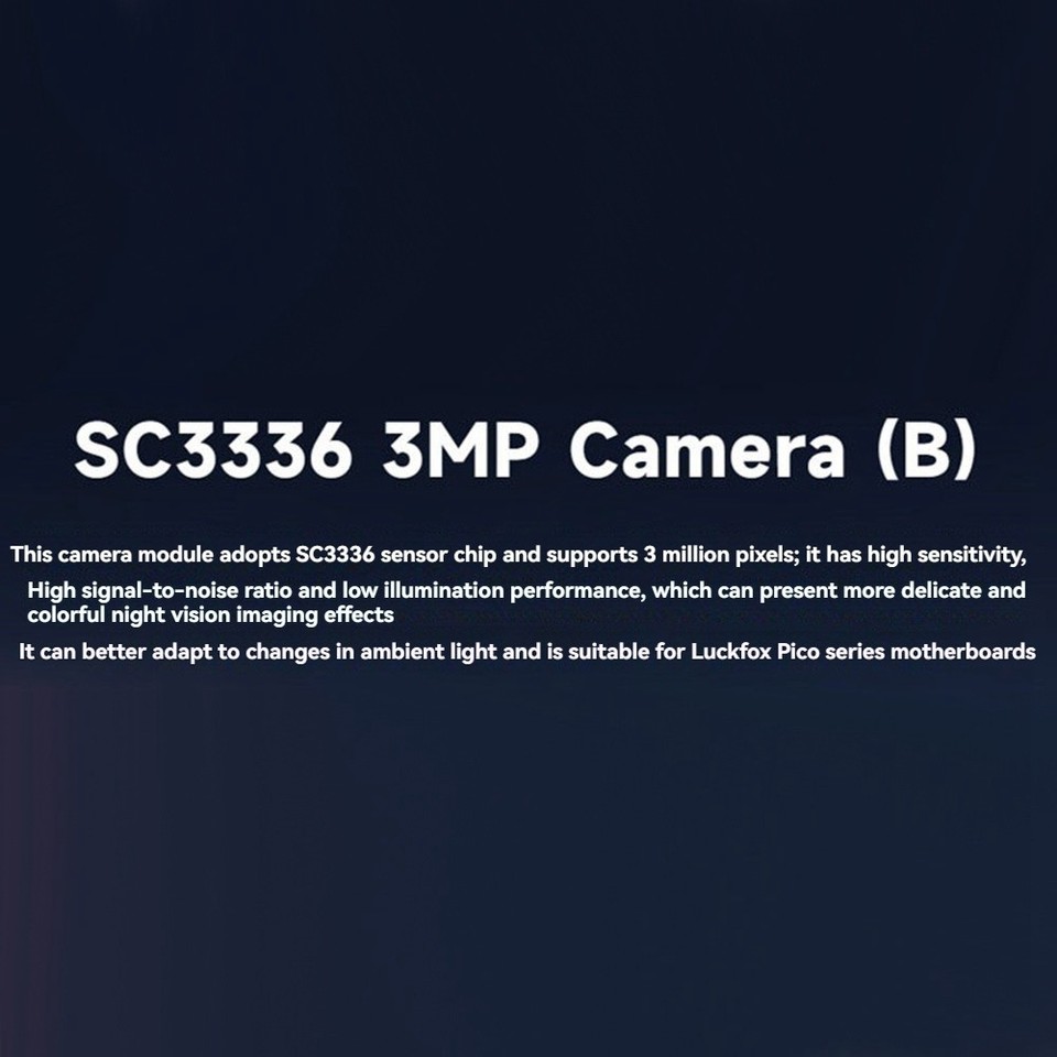 3MP Camera Module for Plus Camera 98.3° SC3336 Camera Module for8916 ...