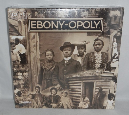 Ebony-Opoly Reconstruction Edition Monopoly Board Game EbonyOpoly - NEW ...