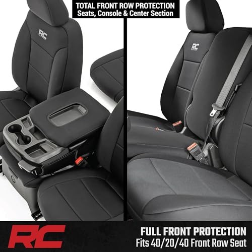 Neoprene Front Seat Covers for Chevy Silverado & GMC Front Row Only ...