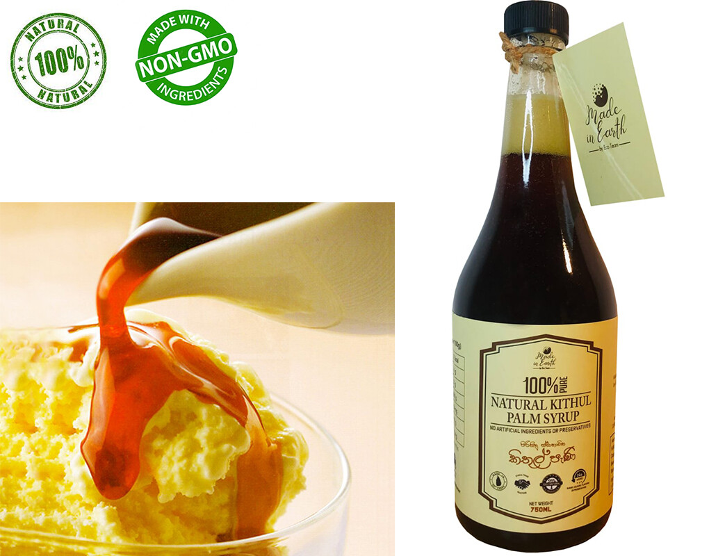 100% Organic kithul palm Syrup treacle 100% pure Natural 750 ml | eBay