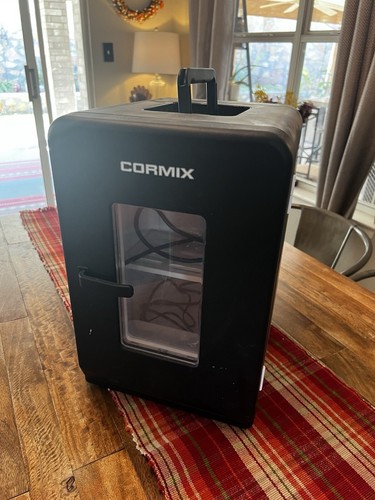 Portable Cormix Mini Fridge Or Warmer with dual AC/DC power options | eBay