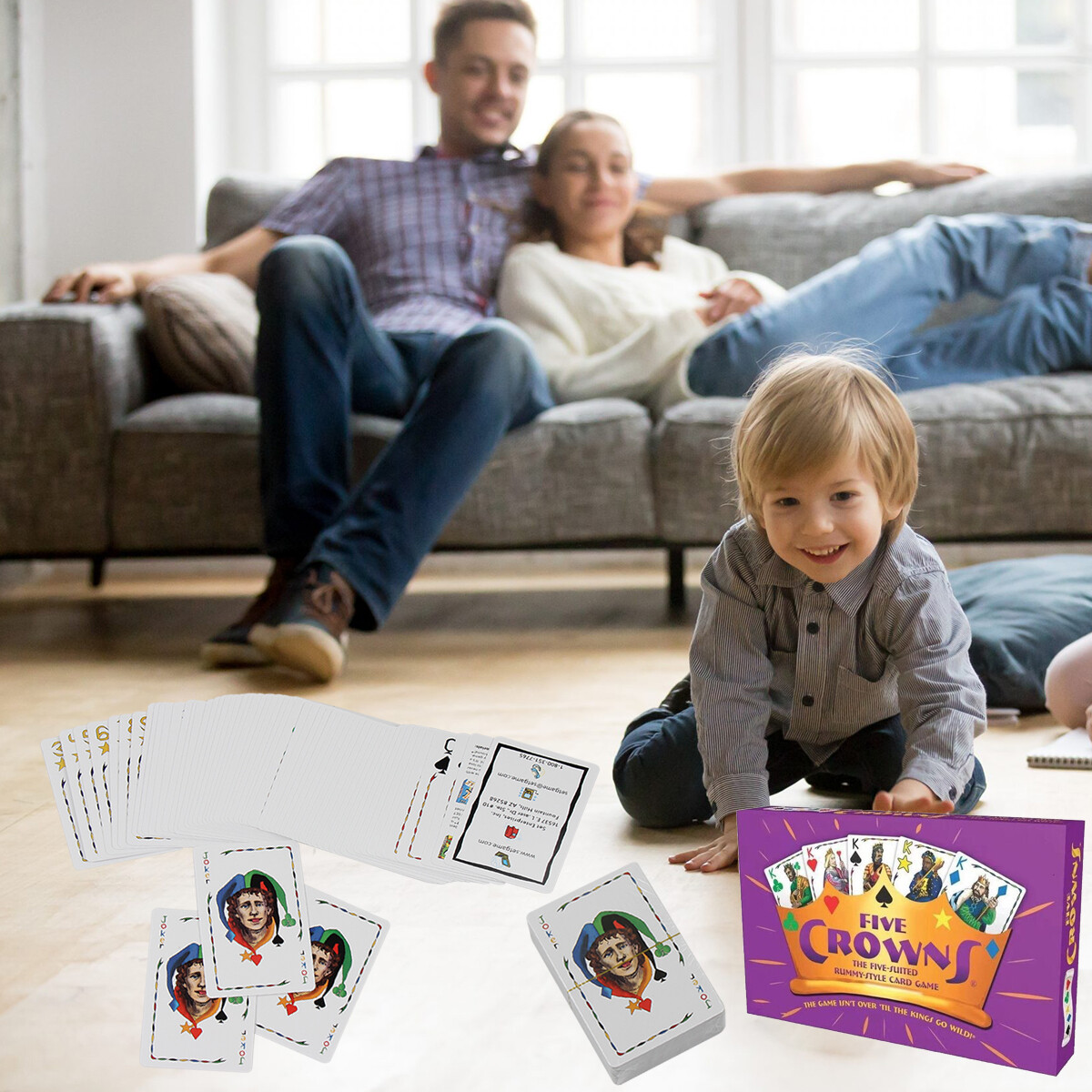 Five Crowns Card Games Classic Original Family Party Rummy Style Play ...