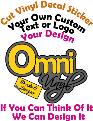 Create Your Own Custom Personalised Wall,Car,Window,Laptop Vinyl Decal ...