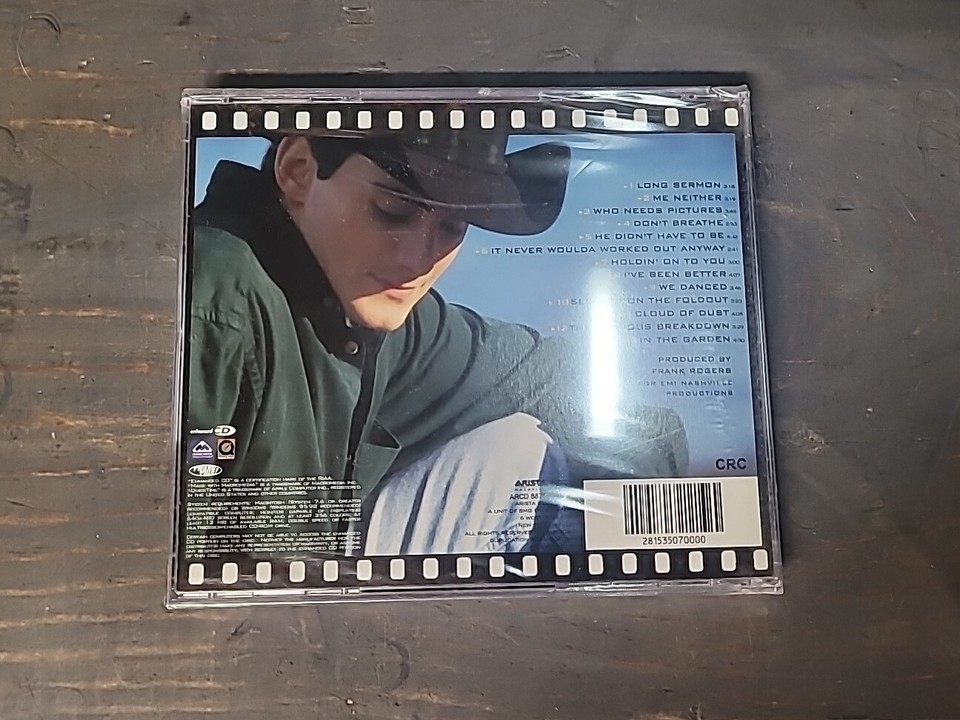 Brand New--Brad Paisley | Who Needs Pictures | CD, 1999 Sealed ARCD ...