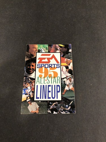 EA sports 95 all star line up sega Insert genesis 32 x game gear | eBay