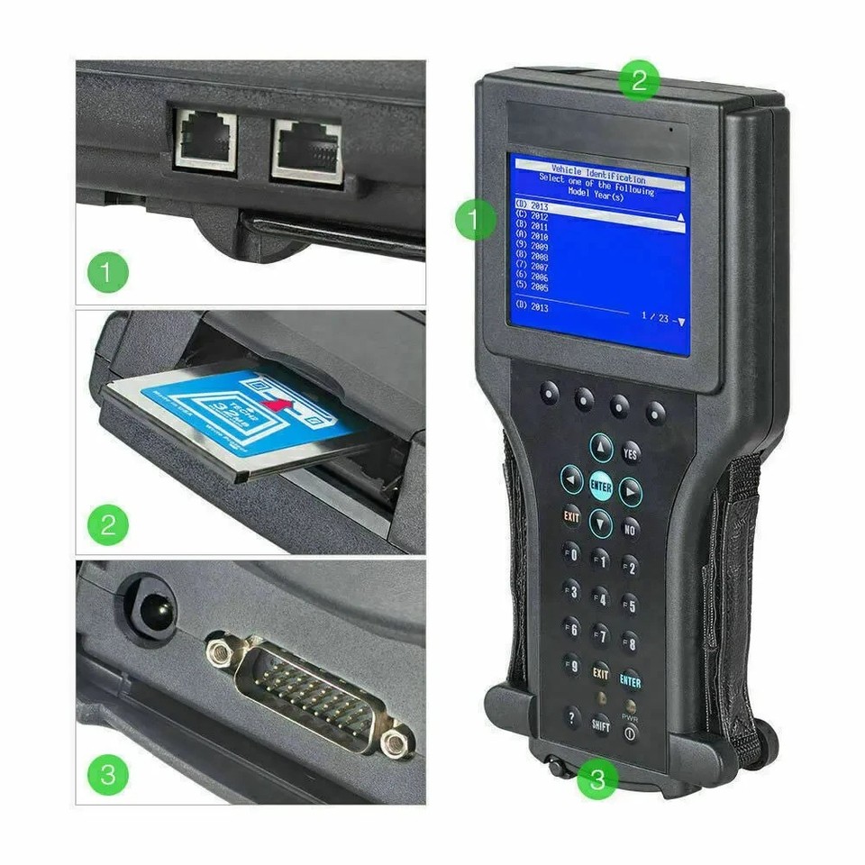Tech2 scanner + Candi module kit for GM / SAAB with Plastic box, fast ...