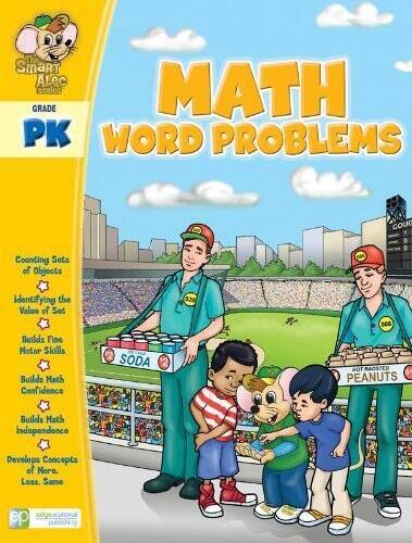Math Word Problems (Problem Solving): Grade Pre-K (The Smart Alec ...