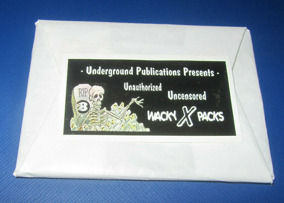 WACKY "X" PACKS UNCENSORED STICKER DITCH BOY PAINT @@ SUPER RARE @@ | eBay