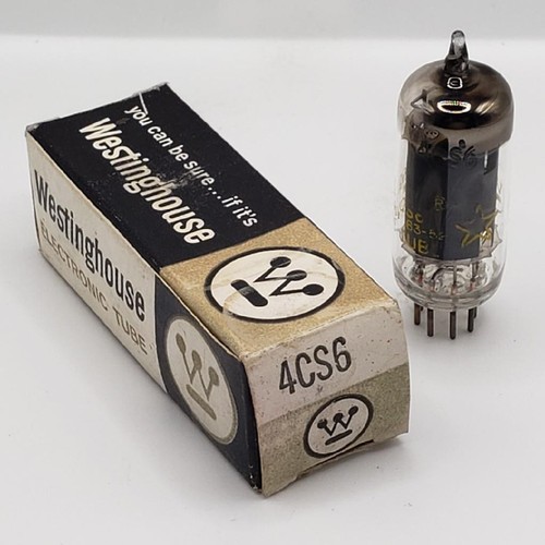 NOS Westinghouse Electronic Vacuum Tube 4CS6 Vintage Tested Good | eBay