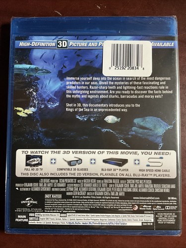 Ocean Predators (Blu-ray Disc, 2013, 3D) for sale online | eBay