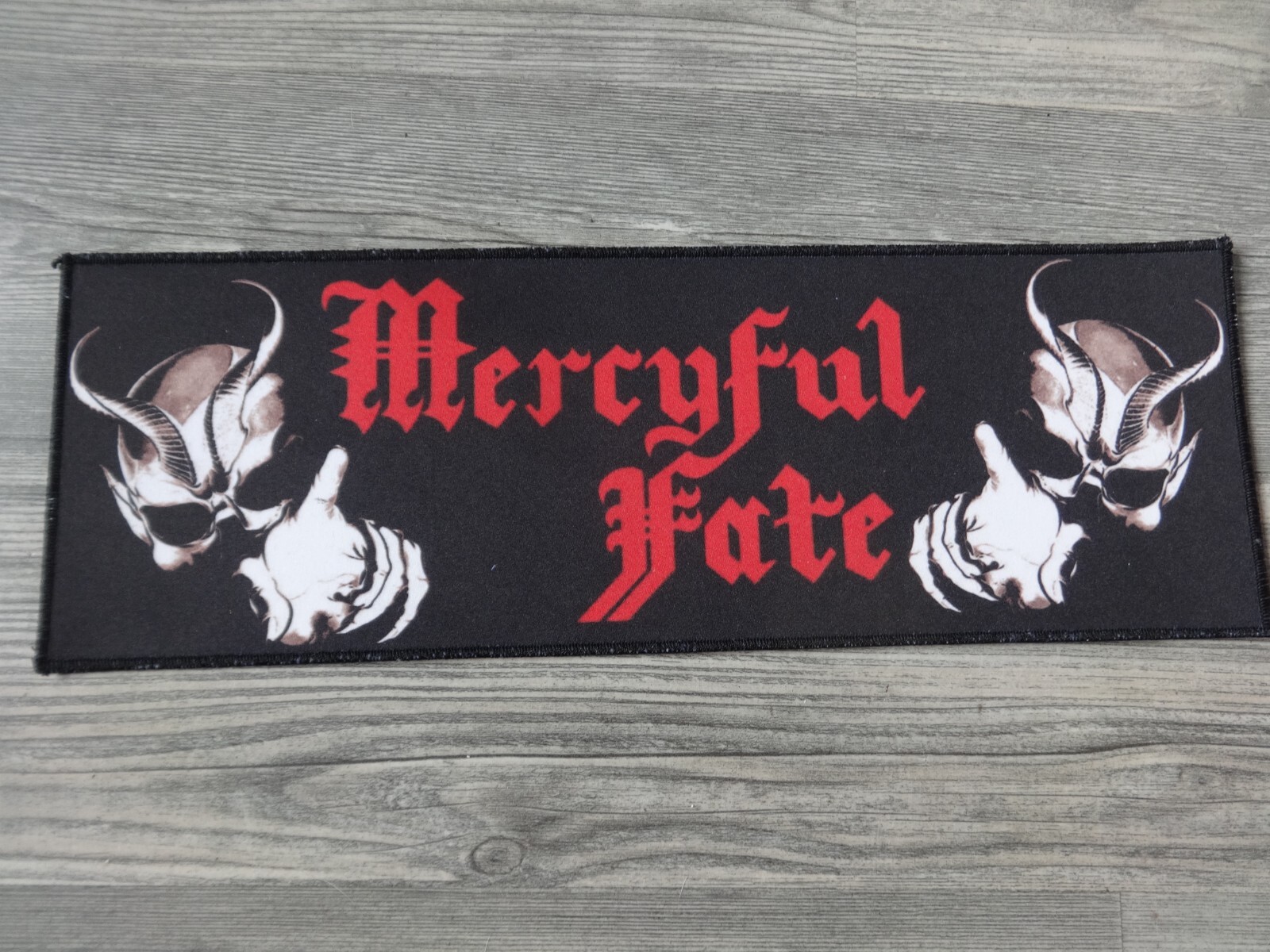 Mercyful Fate Back Patch Back Strip Black Metal Horror Metal | eBay