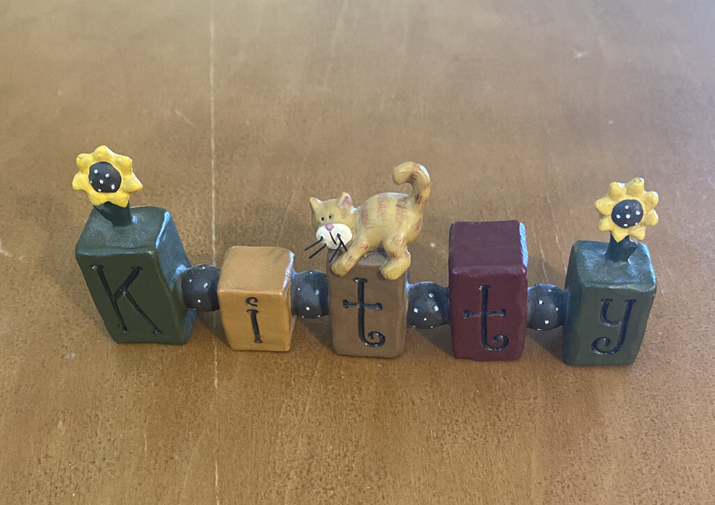 Suzi Figurine From 2009 Spells Kitty 4 1/4" | eBay