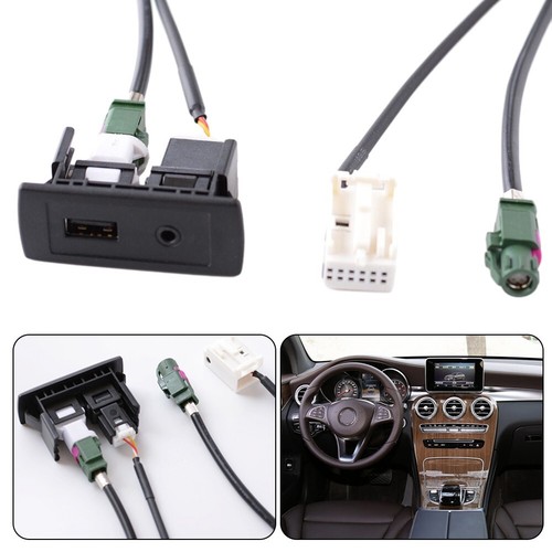 Easy to use USB Socket Cable for Mercedes Audio 20 50 APS NTG2 W203 ...