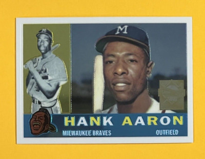 2000 Topps Baseball Hank Aaron #7 of 23 Commemorative Reprint #300 | eBay