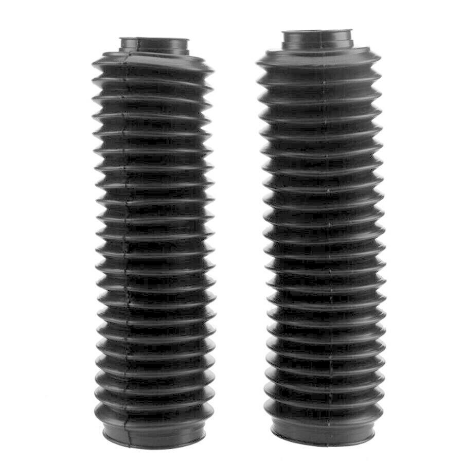 Black Front Fork Dust Cover Shock Gaiters Gaitor Boots Protector For ...
