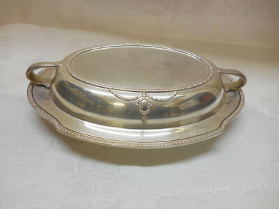 Silver plate Covered Vegetable Dish hallmarks wallace | eBay