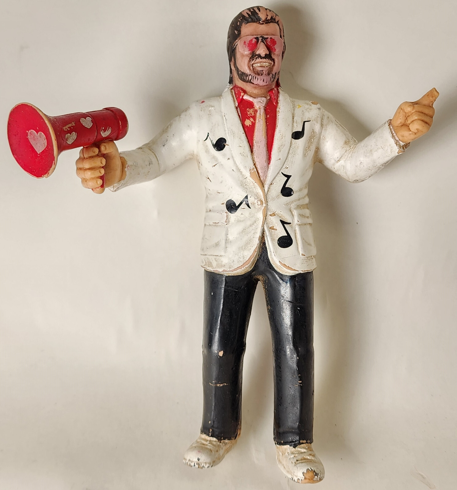 8" Titan WWF WWE Rubber Wrestler Jimmy Hart 1986 Titan Sports LJN ...