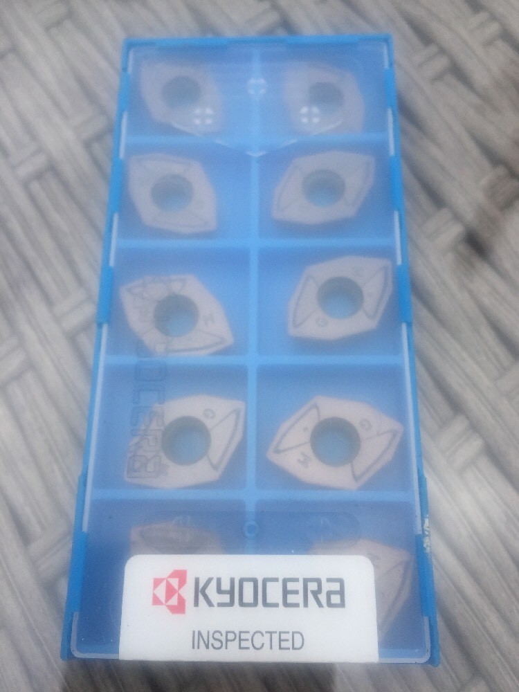 10 Kyocera Carbide U Drill Inserts ZXMT 140408 GM ( PR1230) DRX Magic ...