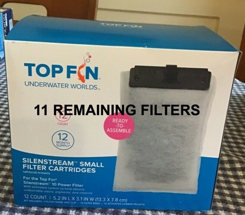 Topfin Silenstream small filter cartridges 11 count FAST SHIP ...