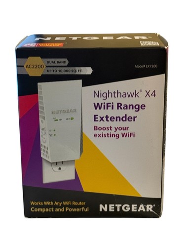 Netgear EX7300 Nighthawk X4 AC2200 Dual-Band WiFi Range Extender Tested ...
