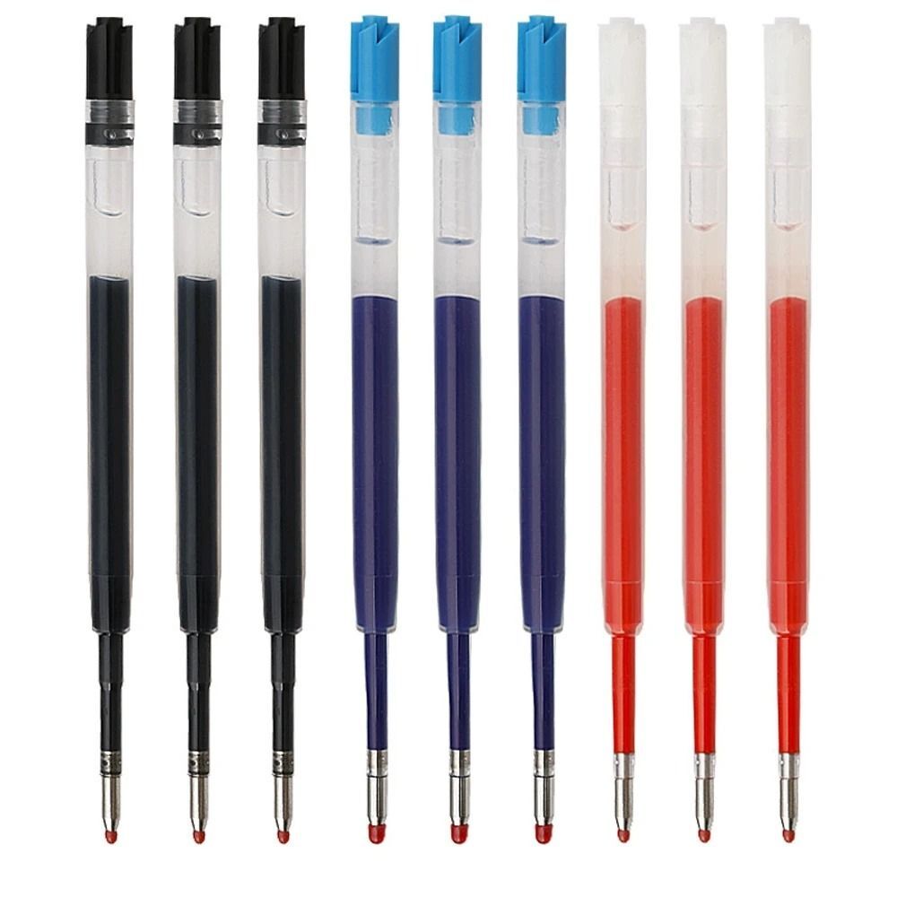 Pen Smoothly 99mm Ink Pen Refill Black Blue Red Gel Pen Refill Neutral ...