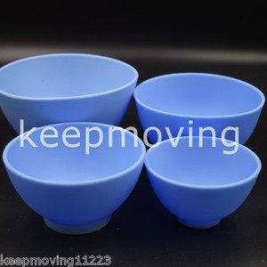 Dental Rubber Flexible Mixing Bowl DENTAL LAB Equipment S/M/L/XL 4 ...