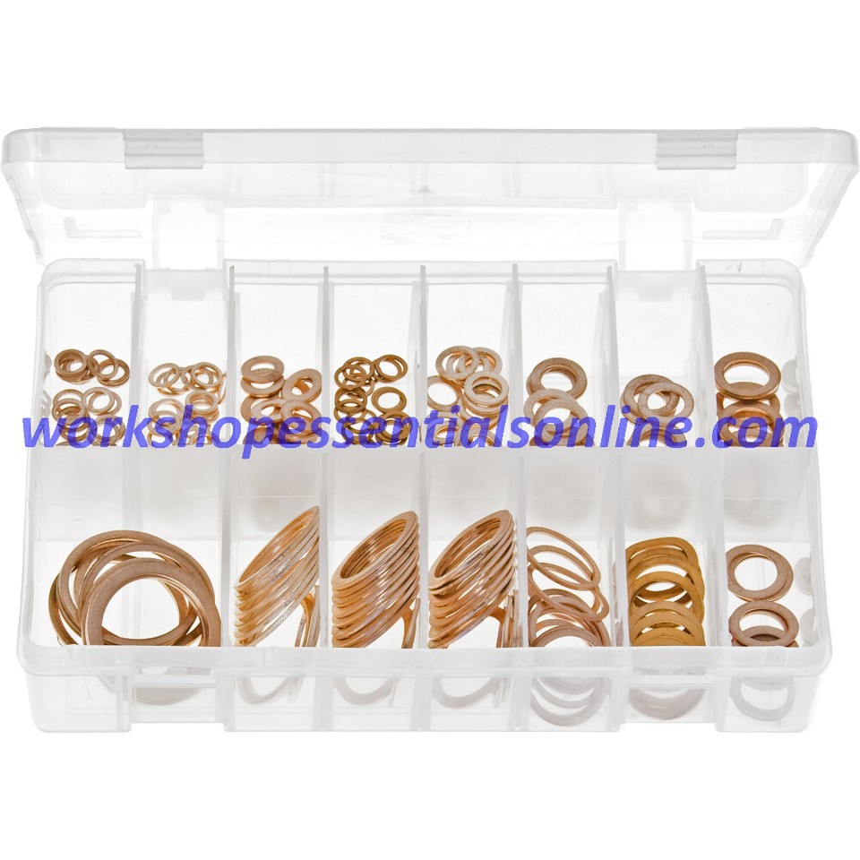 Copper Sealing Washers Imperial/BSP 1/4" to 1.5/16" (1/8"BSP to 1"BSP ...