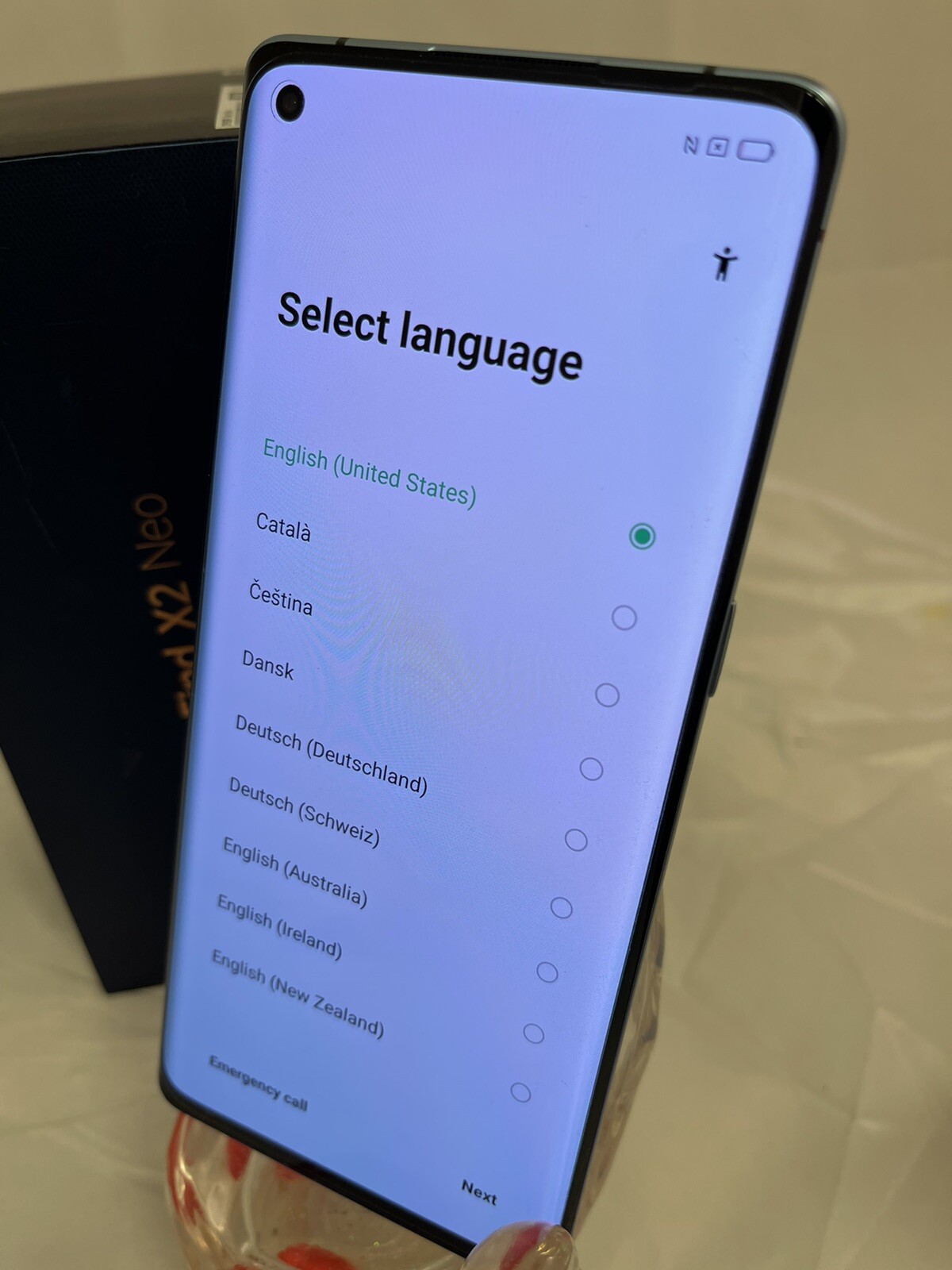 OPPO Find X2 Neo CPH2009 - 256GB - Starry Blue (Unlocked) (Dual SIM ...
