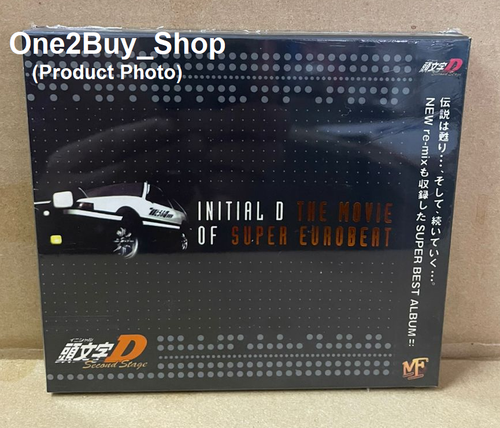 Initial D The Movie of Super Eurobeat Original Soundtrack OST (Digipak ...