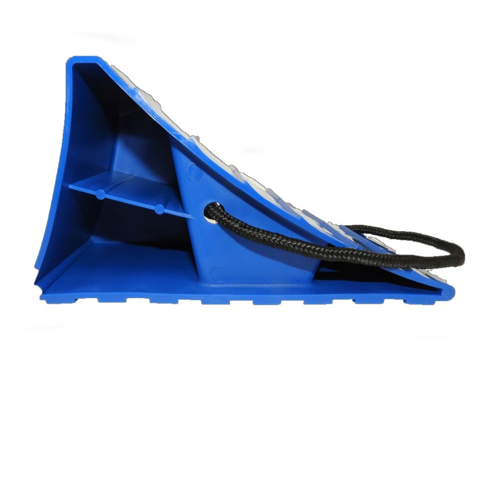 2 Wheel Chocks With Rope For Easy Removal,Helps Keep Your Trailer or RV ...