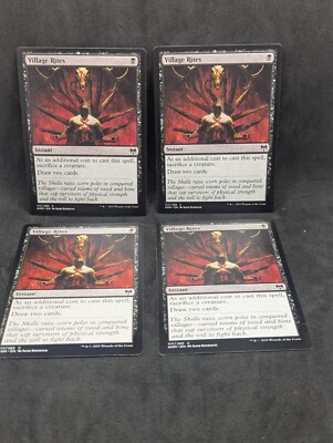 Village Rites X4 LP Kaldheim MTG Magic The gathering | eBay