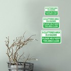 Classic Framed Plus A Cluttered Area Is A Hazard Please Help Keep This ...