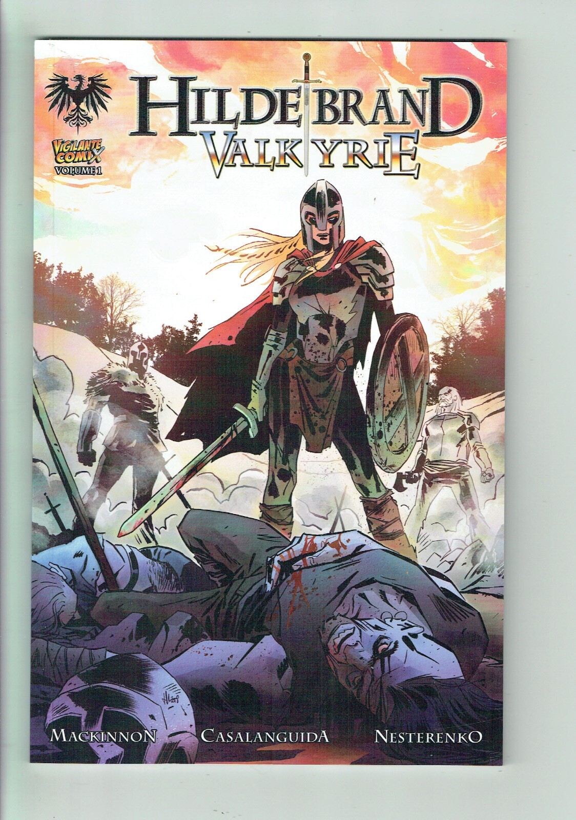 Vigilante Comix Trade Paperback Hildebrand Valkyrie Vol 1 TPB E28 | eBay