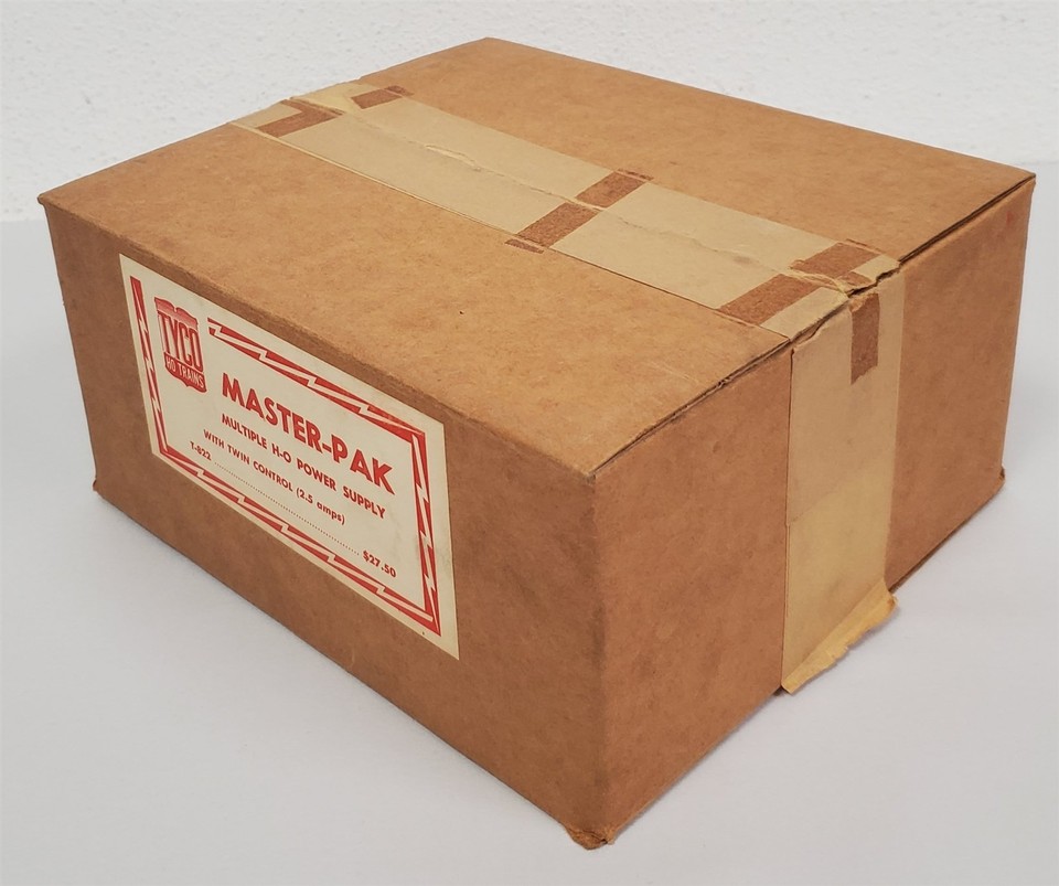 Z-904 VINTAGE TYCO HO TRAINS DUAL CONTROL MASTERPAK MODEL 822 POWER PACK! | eBay